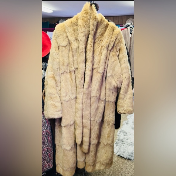 Jackets & Coats | Vintage Genuine Tan Mink Coat Full Length | Poshmark
